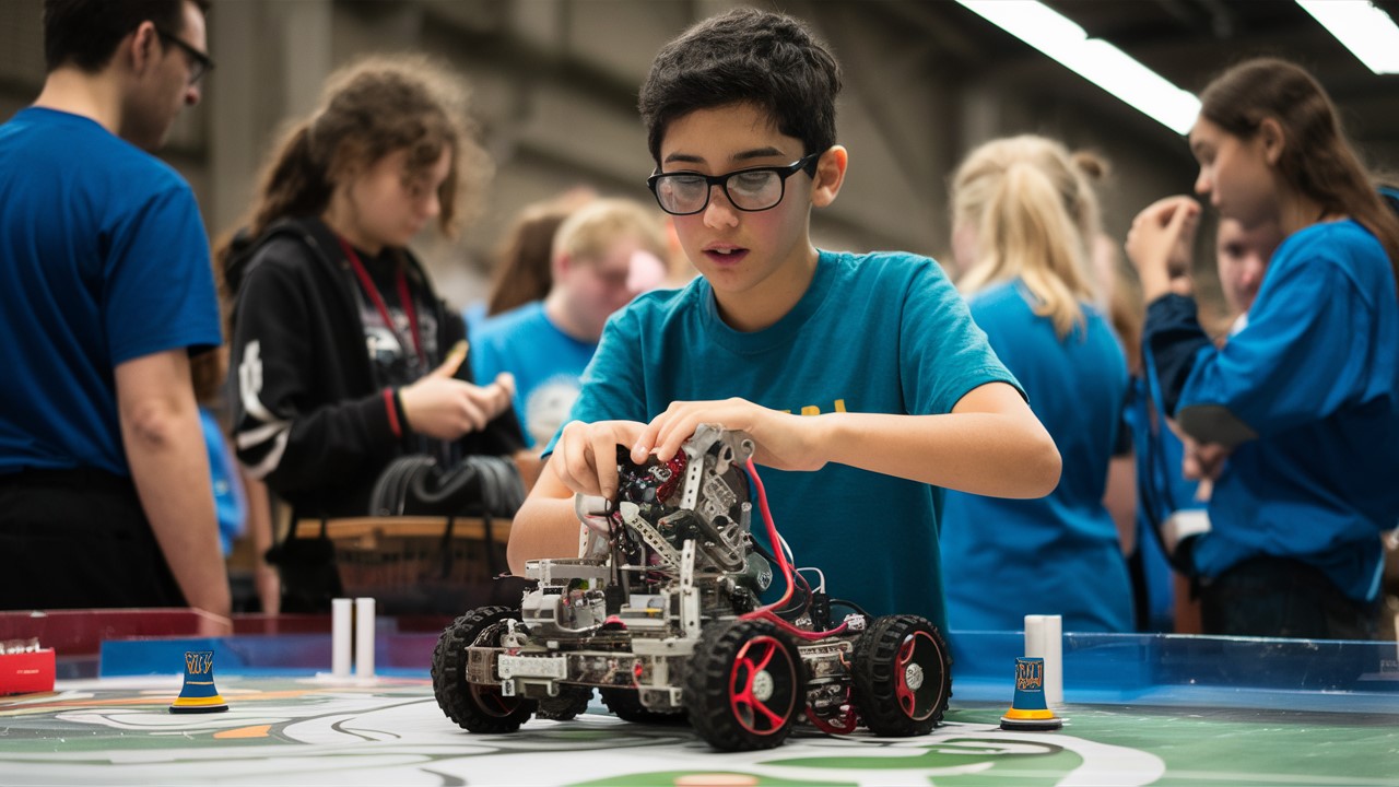 Team SCREAM Wins 2024 FIRST Robotics World Title